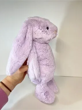 Toys | Jellycat Medium Bashful Lilac Purple Bunny Rabbit Plush Stuffed ...